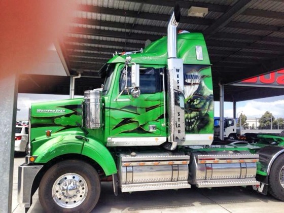 Western Star Custom Paint Scheme